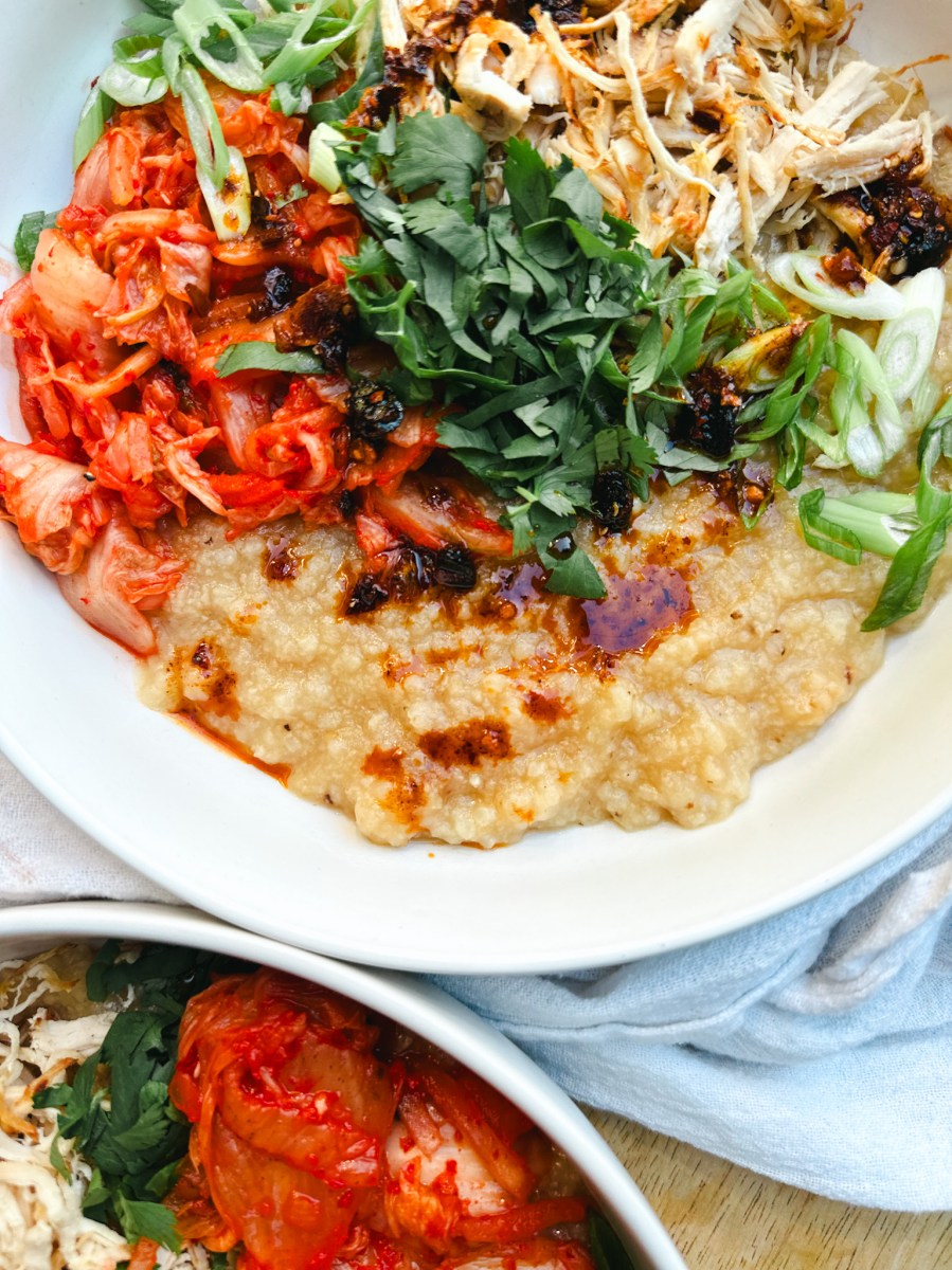 “Leftover” Chicken Congee – SIP.COOK.ENJOY.