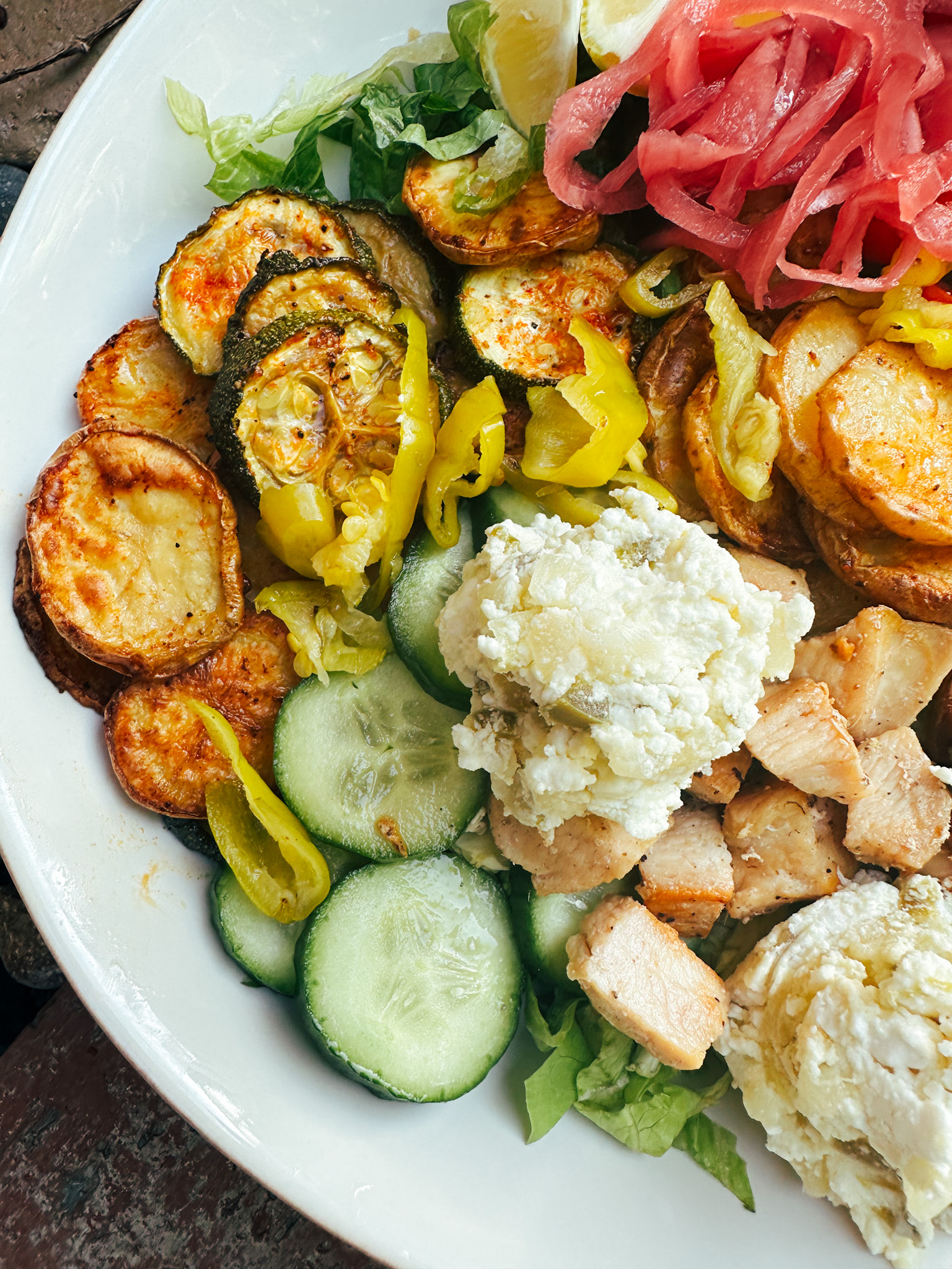 Loaded Greek Bowls with Feta Dip – SIP.COOK.ENJOY.