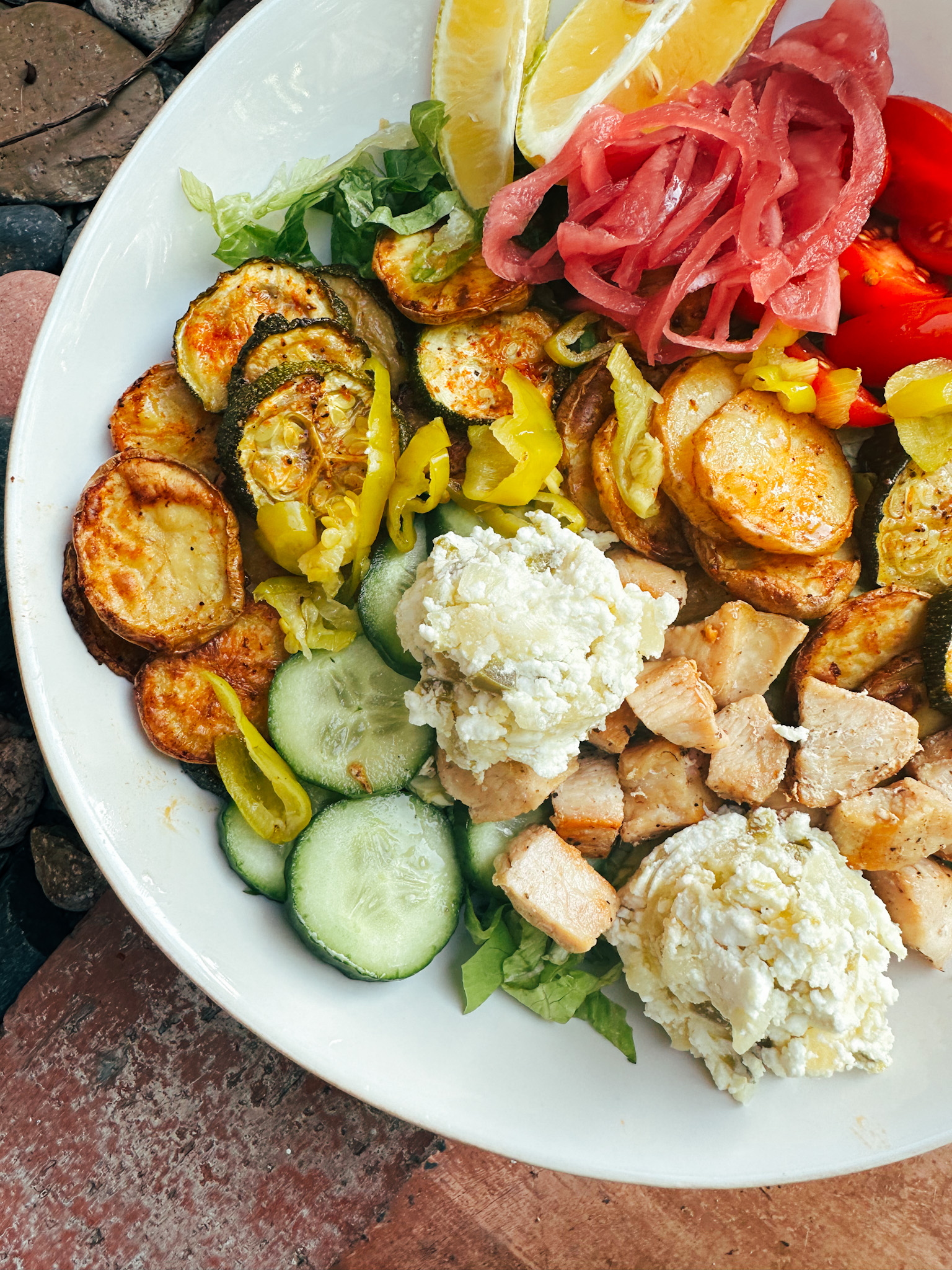 Loaded Greek Bowls with Feta Dip – SIP.COOK.ENJOY.