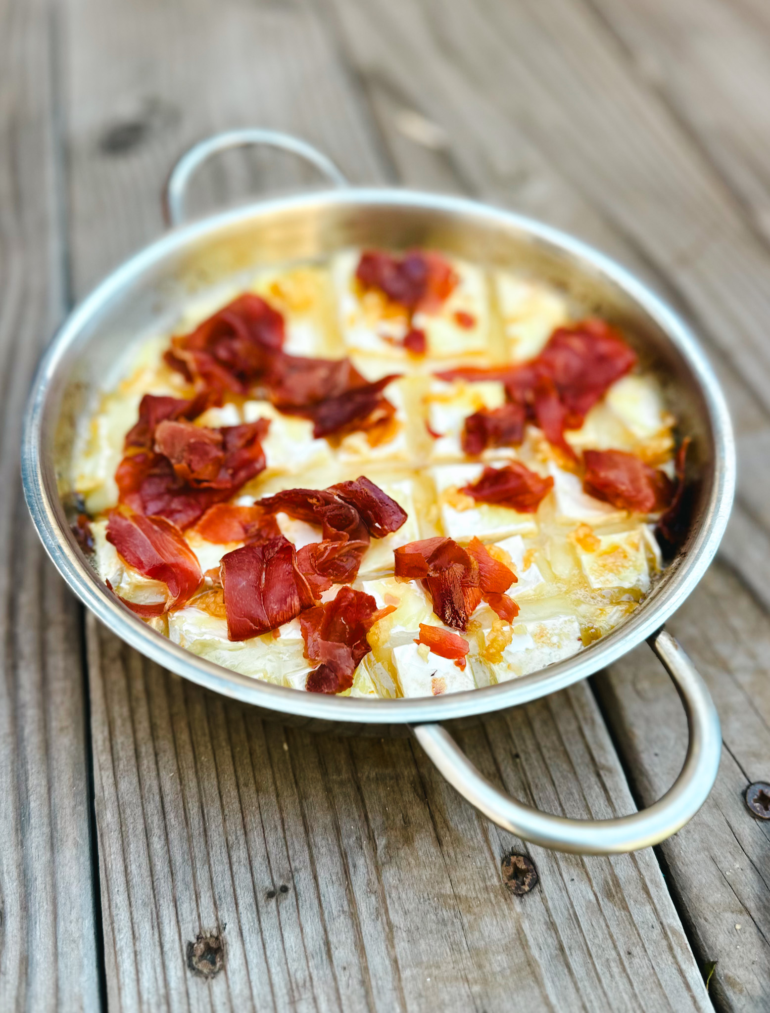 Baked Brie with Prosciutto & Hot Honey – SIP.COOK.ENJOY.