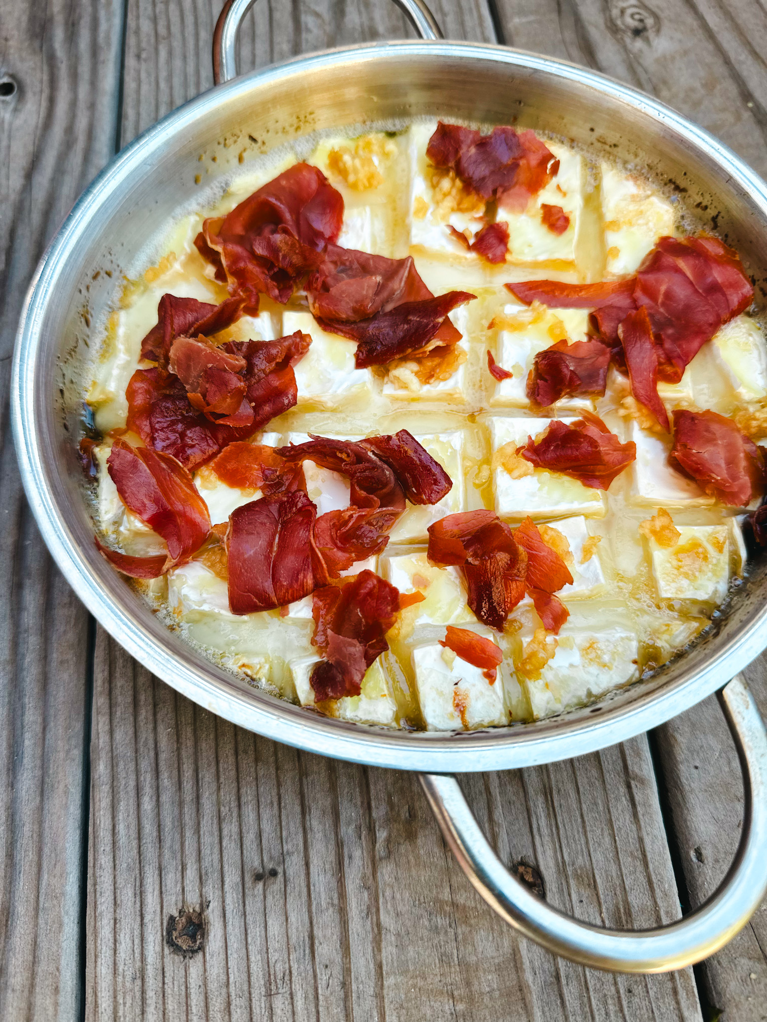 Baked Brie with Prosciutto & Hot Honey – SIP.COOK.ENJOY.